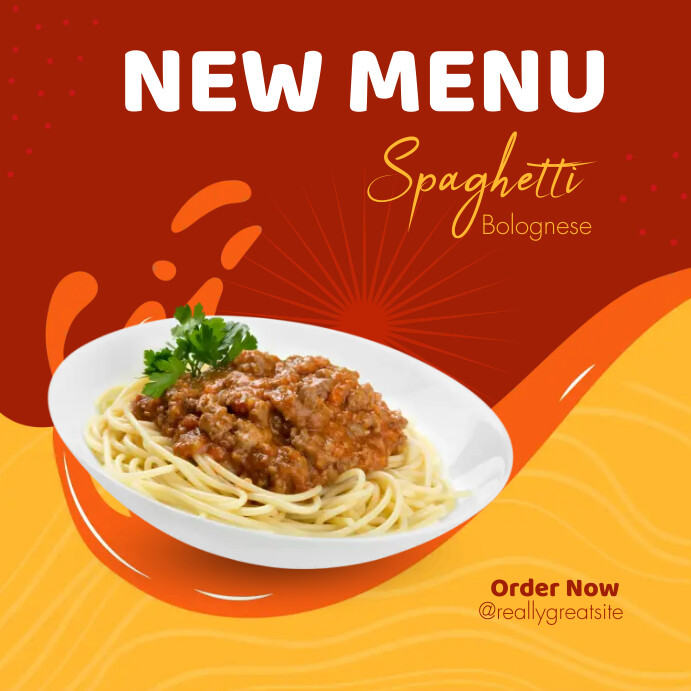 SPAGHETTI RESTAURANT FLYERS Templat | PosterMyWall