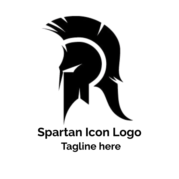 Spartan icon logo Template | PosterMyWall