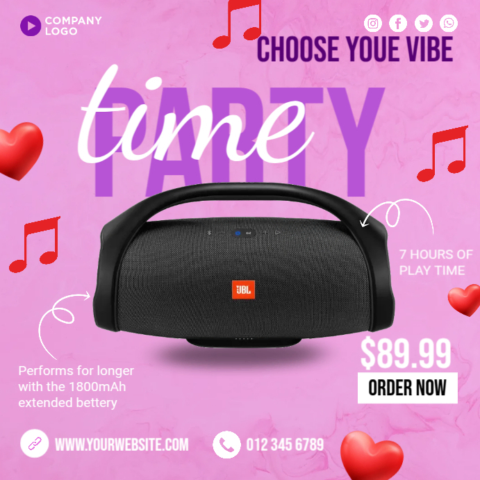 Speaker AD Template | PosterMyWall