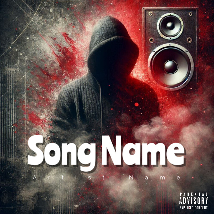 Speaker mixtape cover Template | PosterMyWall