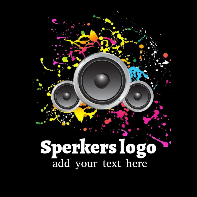 Copy of speakers logo | PosterMyWall