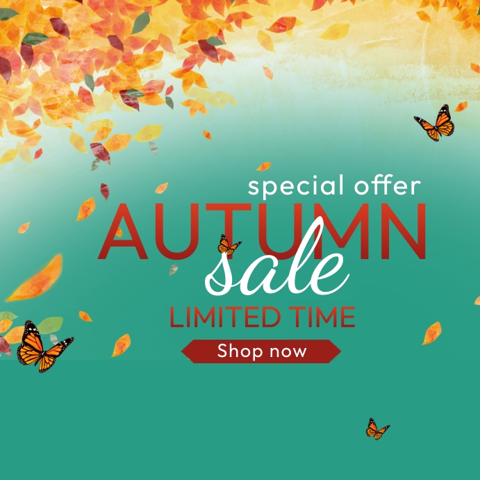 Copy of Special Autumn Sale | PosterMyWall