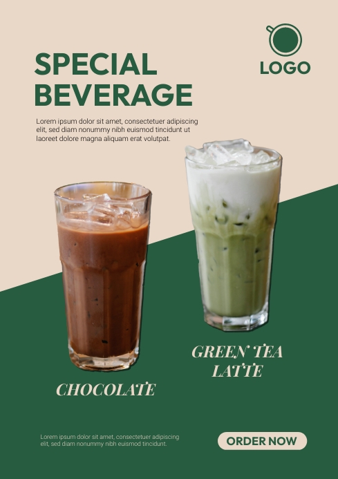 Special Beverage Restaurant Poster Template | PosterMyWall