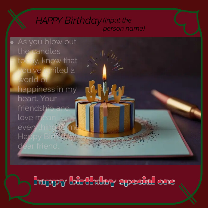 special birthday card Template | PosterMyWall