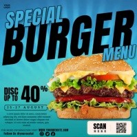 Special Burger Ads Template | PosterMyWall
