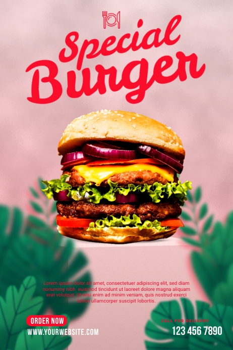 Special Burger Ads Template | PosterMyWall