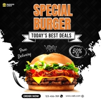 Burger Ads Template | PosterMyWall