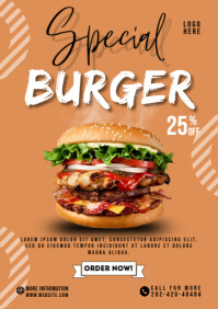 Special Burger Ads Template | PosterMyWall