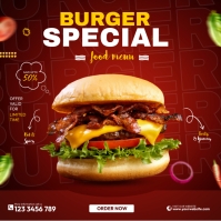 Burger Special Offer Template | PosterMyWall