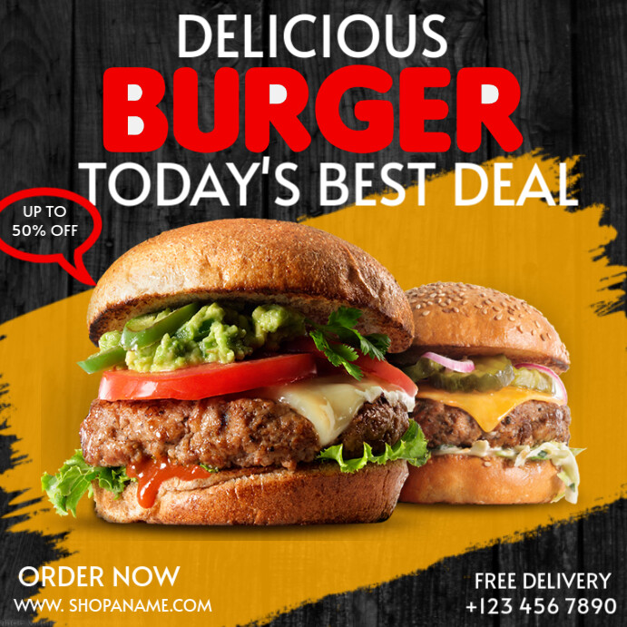 Copy of Special Burgers Post | PosterMyWall