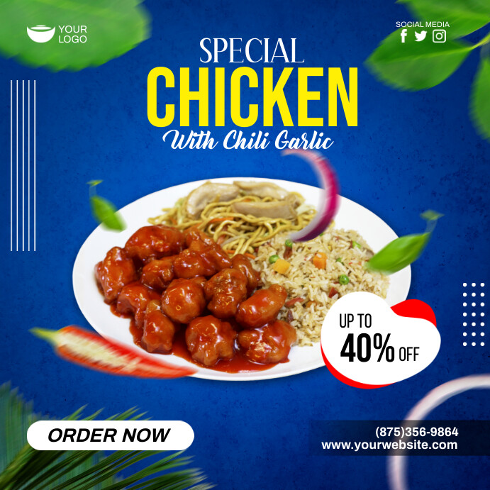 Copy of Special Chicken Ads | PosterMyWall