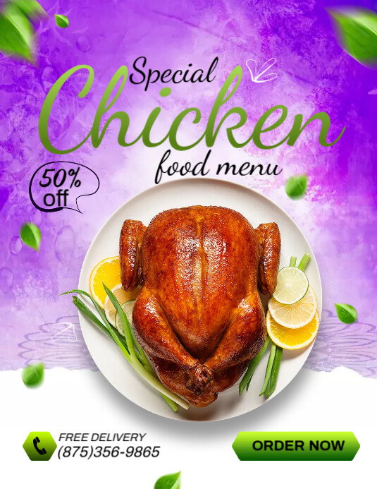 Plantilla de Special Chicken Offer | PosterMyWall