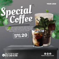 Iced Coffee Ads Template | PosterMyWall