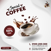 coffee ad Template | PosterMyWall