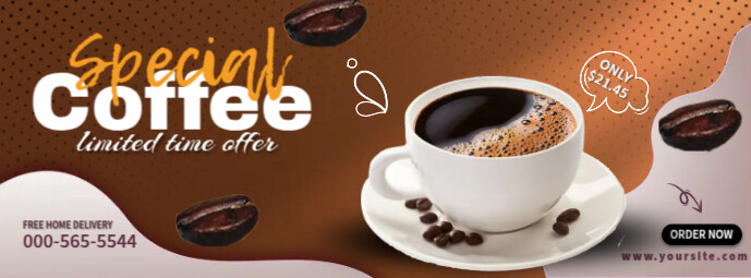 Special Coffee Limited Offer Template | PosterMyWall