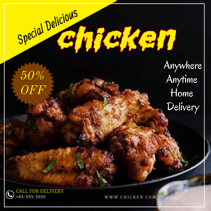 special delicious poster templete Template | PosterMyWall