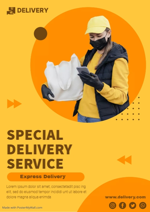 Special Delivery Services Template | PosterMyWall