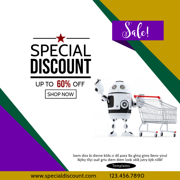 Special Discount Sale Template | PosterMyWall