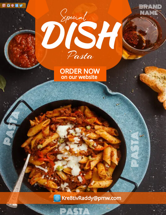 Special Dish flyer Template | PosterMyWall