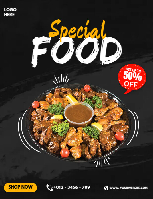 Special Food ads Template | PosterMyWall