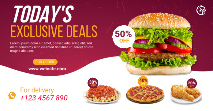 Special Food Deals Ad Template | PosterMyWall