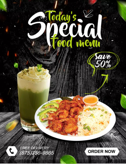 Plantilla de Special Food Discount | PosterMyWall
