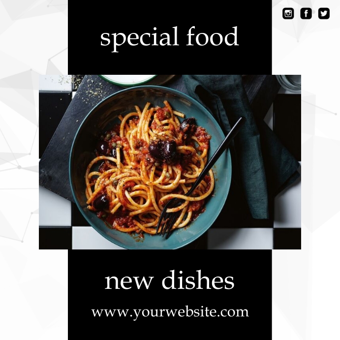 Special Food Instagram Template | PosterMyWall