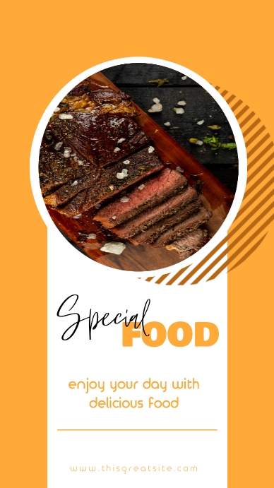 Postingan Instagram Makanan Spesial Templat | PosterMyWall