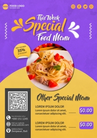 Restaurant menu or Special Offers Template | PosterMyWall
