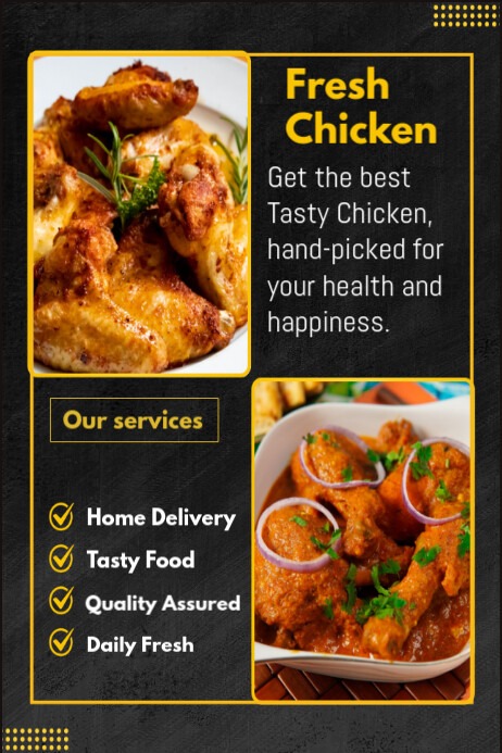 special food menu Template | PosterMyWall