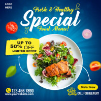 Special Food Menu Template | PosterMyWall