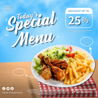 Food Sale Menu Template | PosterMyWall