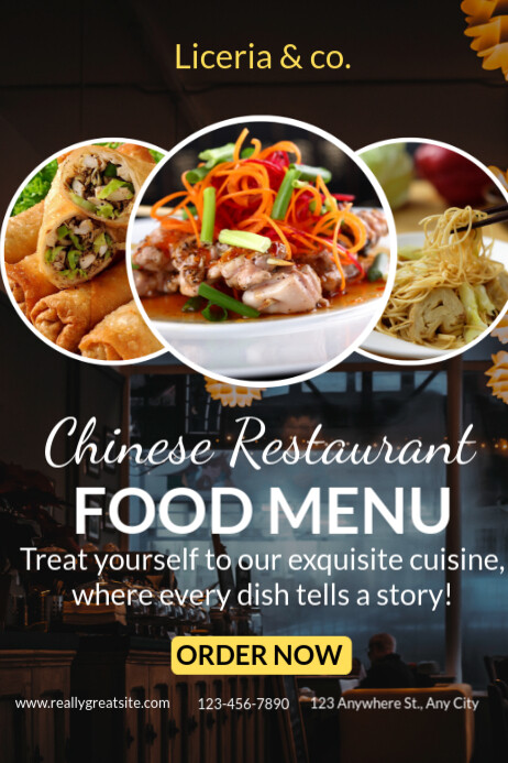 Special Food Menu Poster Template | PosterMyWall