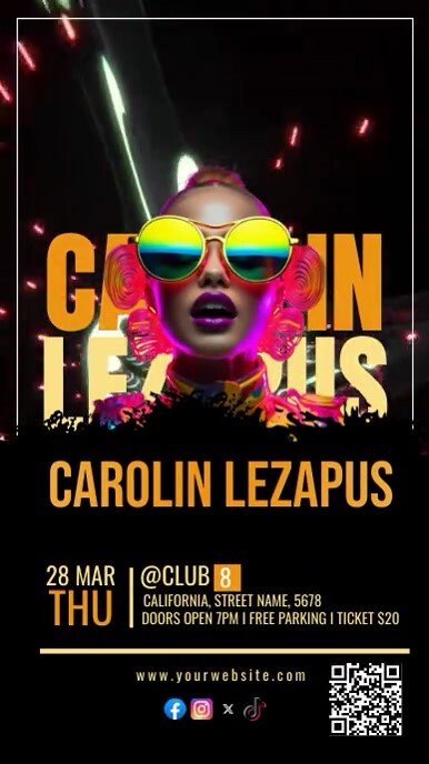 Special Guest Performance Bar Club Dj Template | PosterMyWall