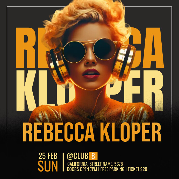 Special Guest Performance Bar Club Dj Template | PosterMyWall