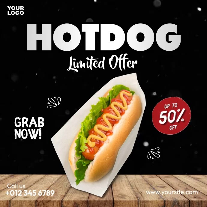 Modèle Special Hotdog Flyer | PosterMyWall