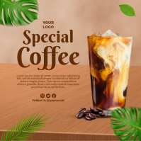 Special Iced Coffee Ads Template | PosterMyWall