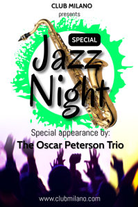 Jazz Night Flyer Template | PosterMyWall