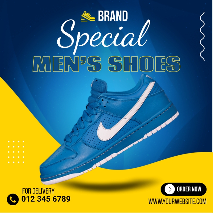 Special Men's Shoes AD Template | PosterMyWall
