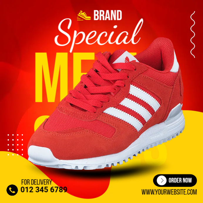 Copy of Special Men's Shoes ADS | PosterMyWall