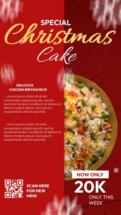 Special Menu Ads Template | PosterMyWall