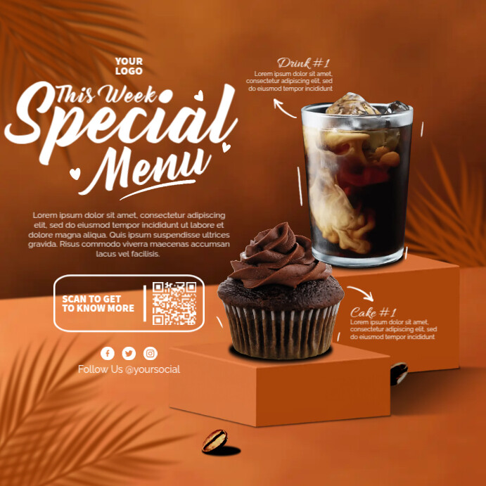 Special Menu Ads Template | PosterMyWall