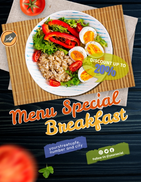 Special Menu Ads Template | PosterMyWall
