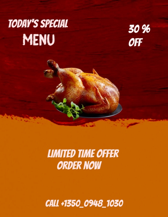 Special menu Template | PosterMyWall