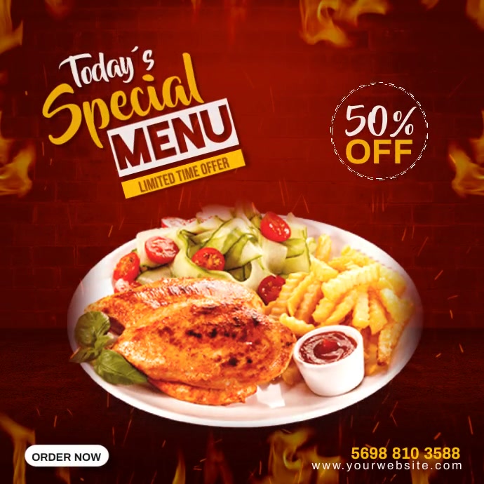 special menu Template | PosterMyWall