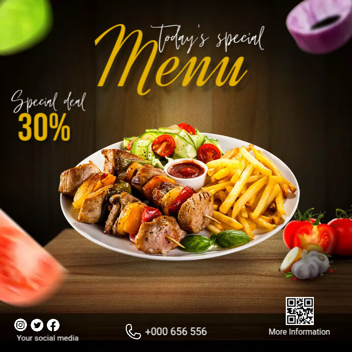 Copy of Special Menu | PosterMyWall