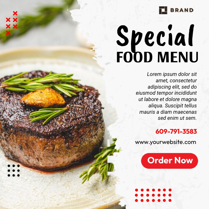 Special Menu Template | PosterMyWall