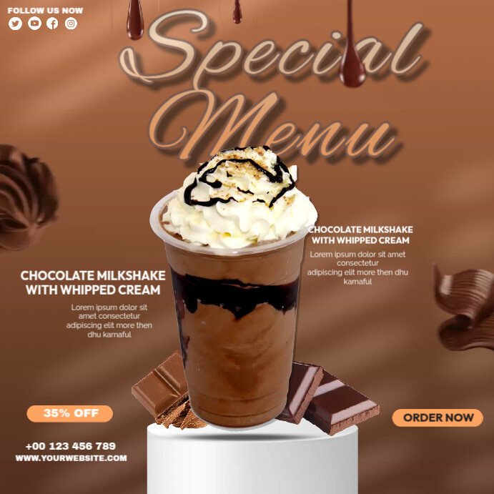 Special Menu Template | PosterMyWall