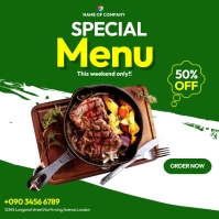 SPECIAL MENU FLYER Template | PosterMyWall