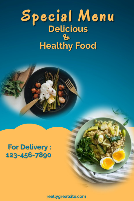 Special Menu Poster Template | PosterMyWall